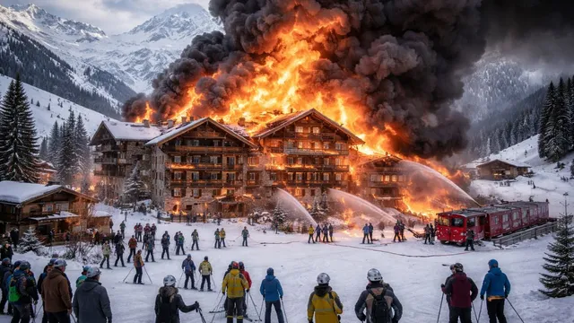 Switzerland Fire: Massive Explosion At Luxury Bar Kills Over 40 | What ...