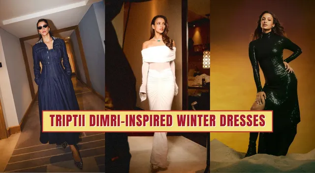 Triptii Dimri-Inspired Winter Dresses To Slay The Season In Style