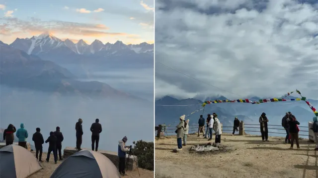 Uttarakhand: Devotees Brave -5 Degrees To Celebrate New Year In Temples ...