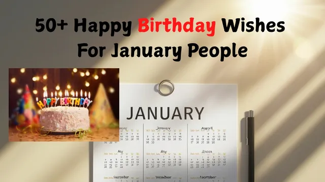 50+ Best Happy Birthday Wishes For January Born People- For Mother ...