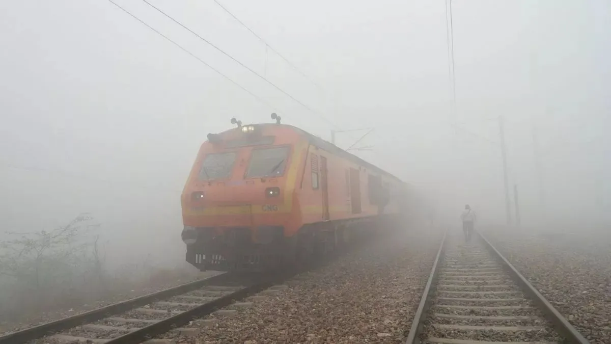 Train Delayed: Over 45 Trains Running Late Amid Dense Fog In North ...