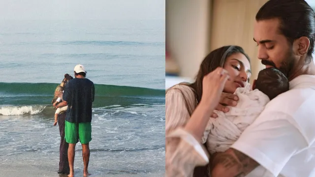 Athiya Shetty, KL Rahul Share Rare Photo With Daughter Evaarah While ...