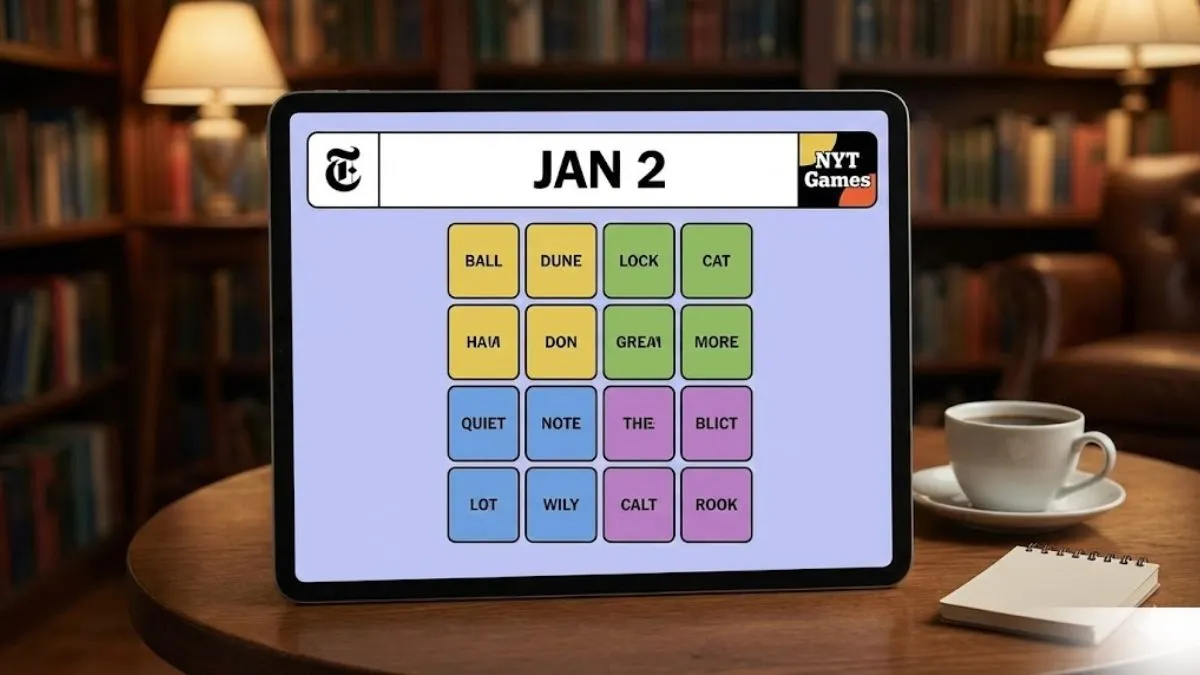 January 2 NYT Connections: Simple Hints, Smart Clues And Complete ...