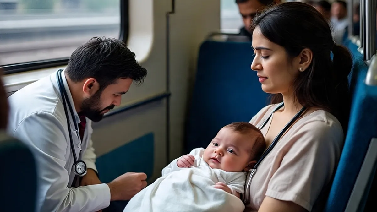 Haryana: Woman Delivers Baby On Moving Train Near Faridabad Old Railway ...