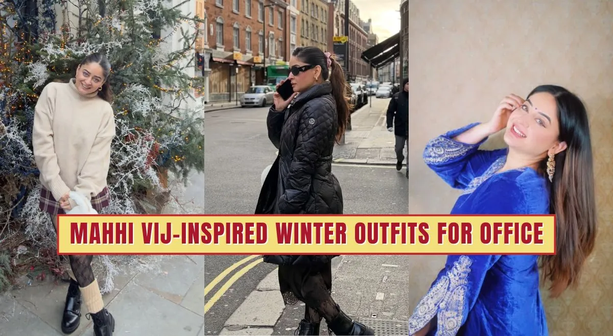 Mahhi Vij-Inspired Effortlessly Stylish Winter Outfits For Office
