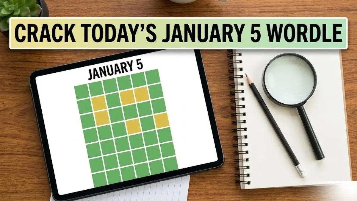 January 5 Wordle Challenge: Helpful Hints, Smart Clues And Today’s ...