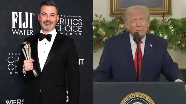 Jimmy Kimmel Thanks Donald Trump After Critics Choice Win For 'All The ...