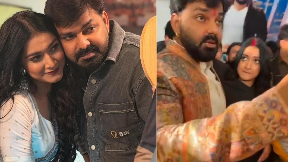 Who Is The Mystery Sindoor-Clad Woman Seen At Pawan Singh’s 40th Birthday Bash? Viral Video