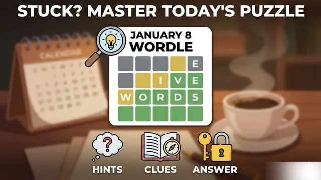 Stuck On January 8 Wordle? Try These Simple Hints, Smart Clues And ...