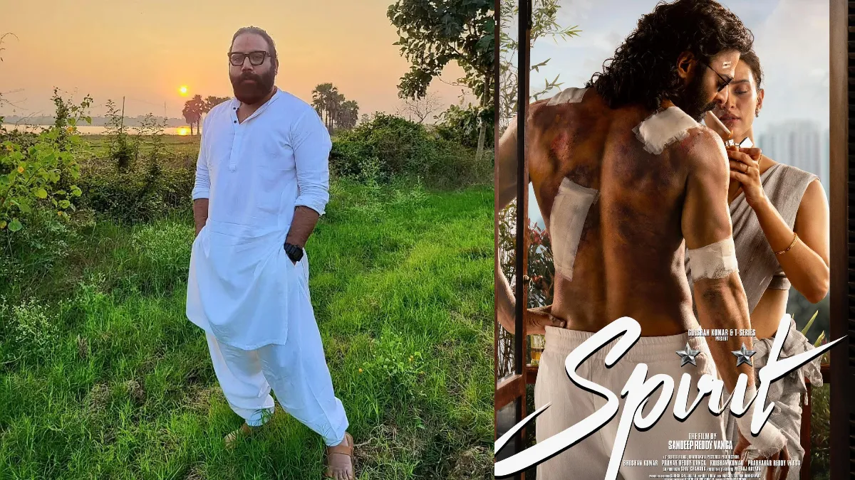 Sandeep Reddy Vanga Decodes His Movie Spirit’s Poster, Prabhas Hails ...