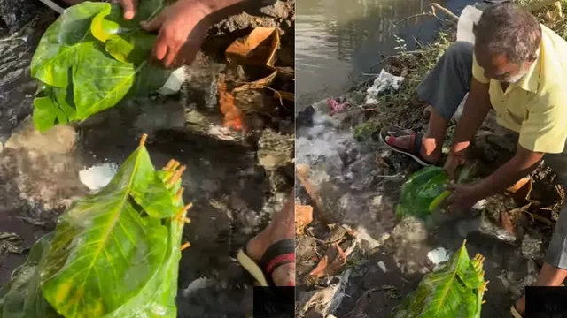 Viral Video Shows Mumbai Vendor Washing ‘Paan’ Leaves With Drainage ...