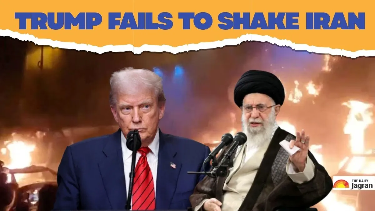 Iran Burns, Trump Issues Stern Warning But Regime Stands Firm: Why ...