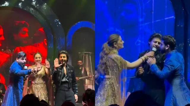 Nupur Sanon–Stebin Ben Dance Their Hearts Out At Singer Sagar Bhatia's ...