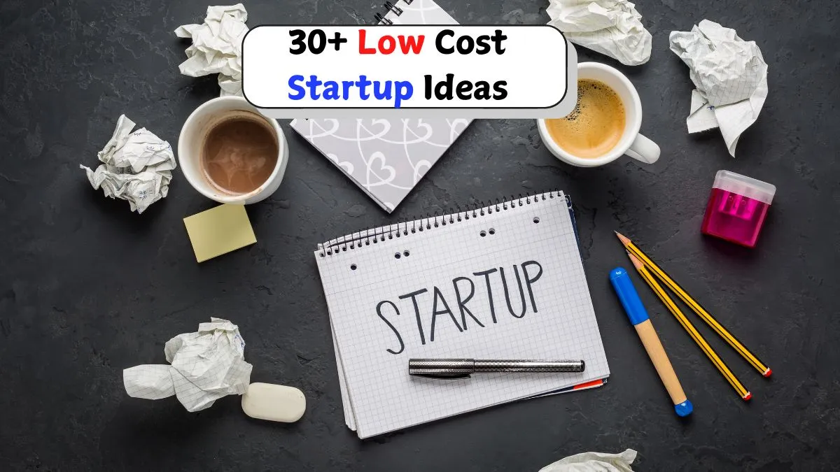 30+ Low-Investment Startup Ideas For New Entrepreneurs For Profitable ...