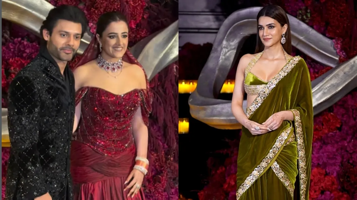 Nupur Sanon And Stebin Ben Reception: Newlyweds Make Stylish Entry ...