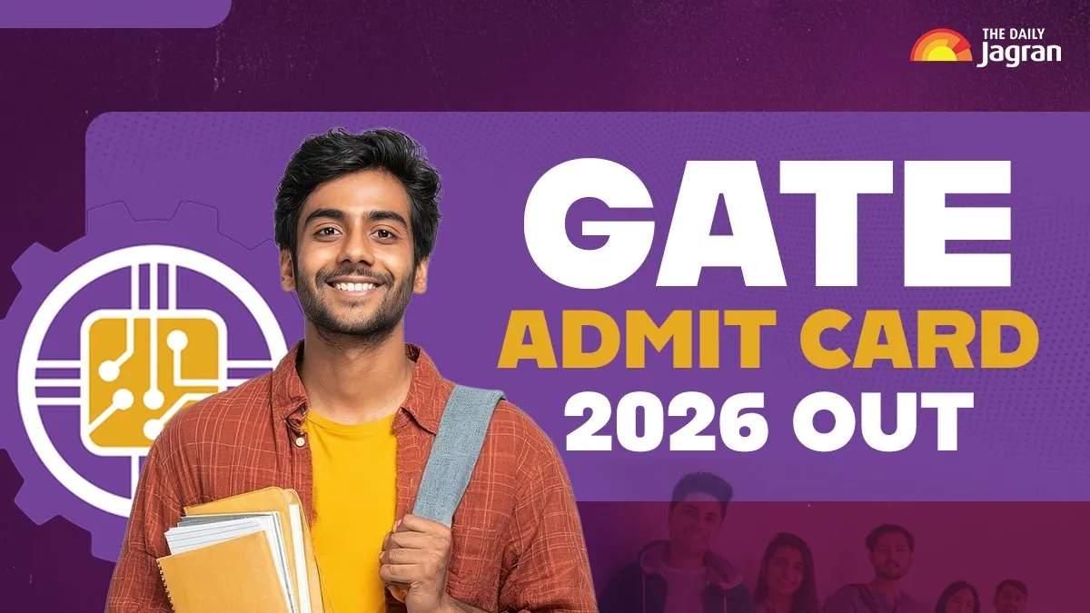 GATE Admit Card 2026 OUT: IIT Guwahati Releases GATE Hall Ticket For 30 ...