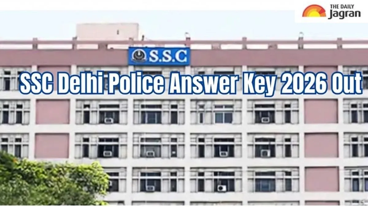 SSC Delhi Police Answer Key 2026 Out: Staff Selection Commission ...