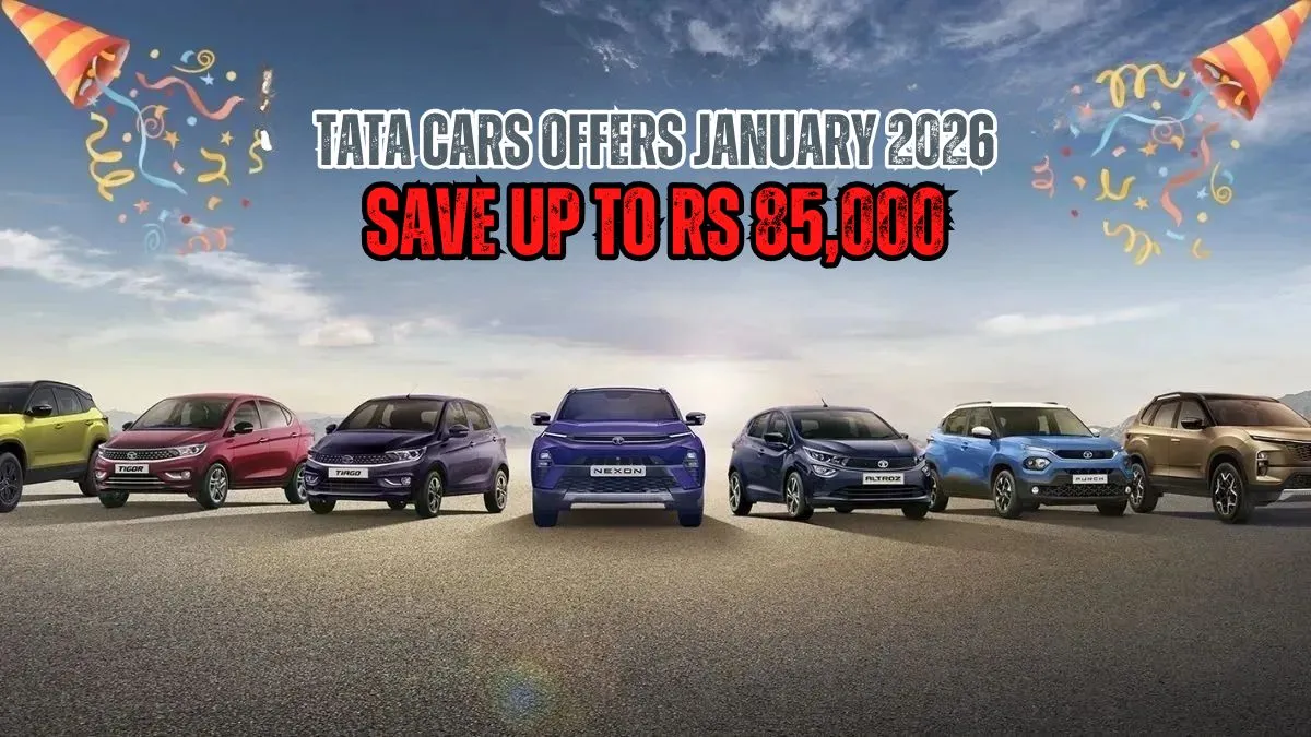 Tata Cars Offers January 2026: Save Up To Rs 85,000 On Nexon, Punch ...