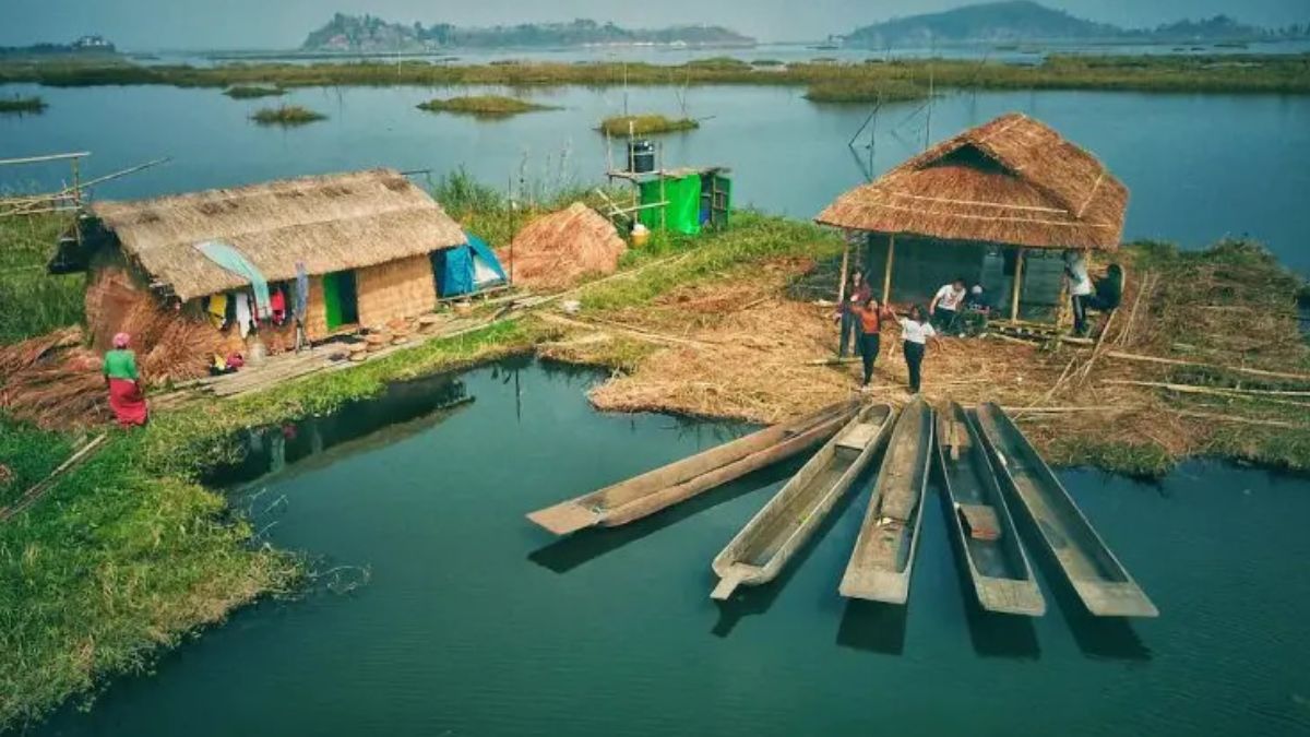 Do You Know About India’s Only Floating Village Built On Lake: Name ...