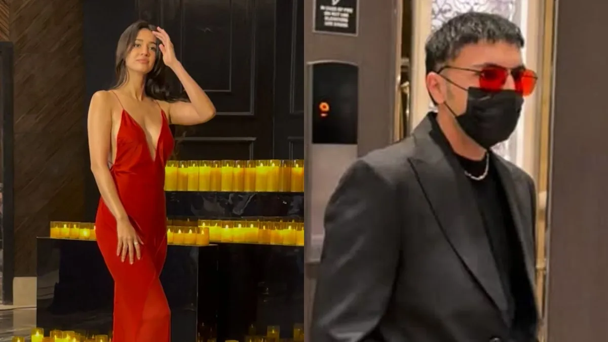 Disha Patani And Punjabi Singer Talwiinder Arrive Together At Nupur ...