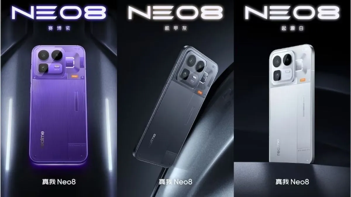 Realme Neo 8 China Launch: Colour Options And Transparent RGB Design ...