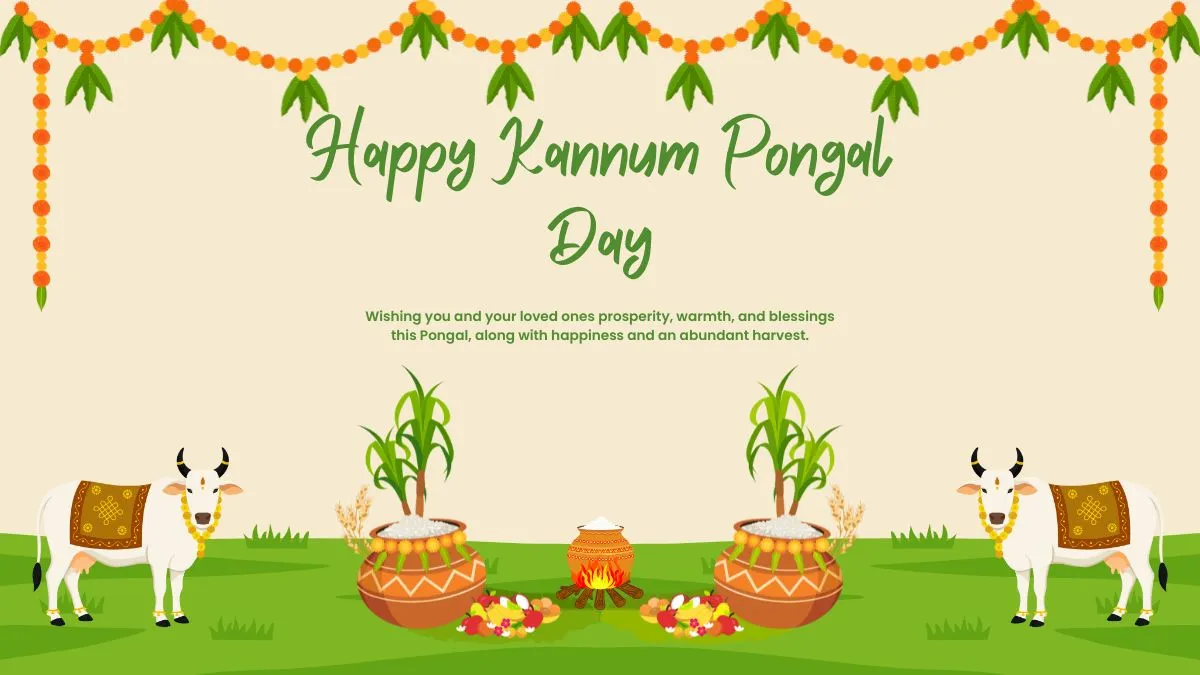 Happy Kannum Pongal Day 2026 Wishes: Share Best Messages, Greetings And ...
