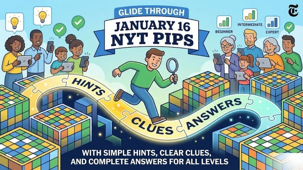 Glide Through January 16 NYT Pips With Simple Hints, Clear Clues, And ...