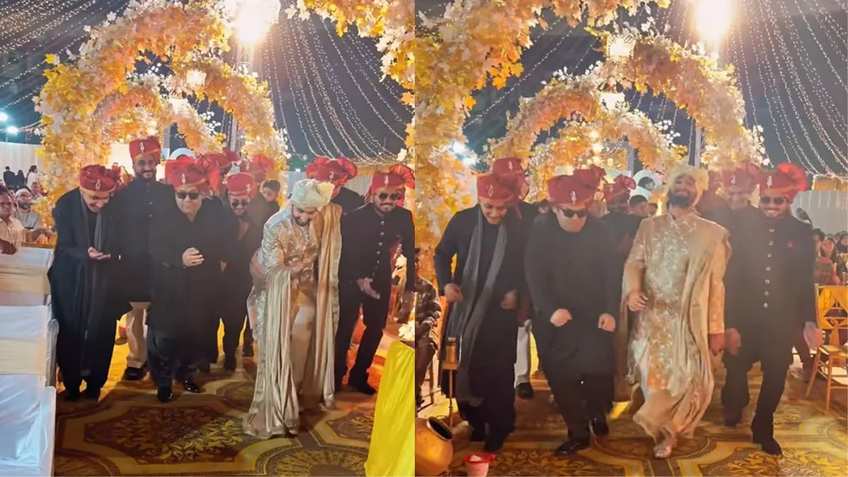 Groom Steals The Show With Dhurandhar-Style Entry At His Wedding, Channels Akshaye Khanna’s ...