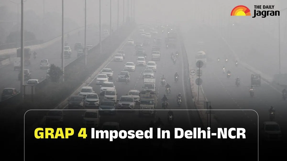 Delhi Pollution: GRAP IV Reimposed As AQI Slips Into 'Severe' Category ...