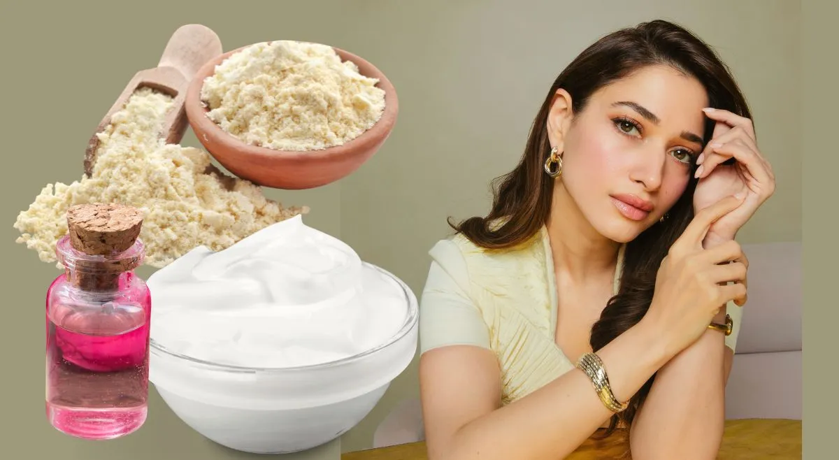 Try Tamannaah Bhatia’s Besan And Yoghurt Homemade Face Mask For Winter ...