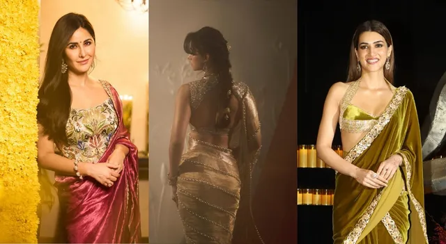 7 Ways To Style Your Modern Blouse With A Traditional Saree