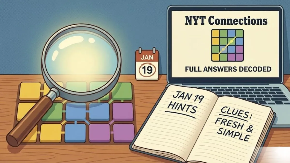 January 19 NYT Connections Decoded With Simple Hints, Fresh Clues And ...