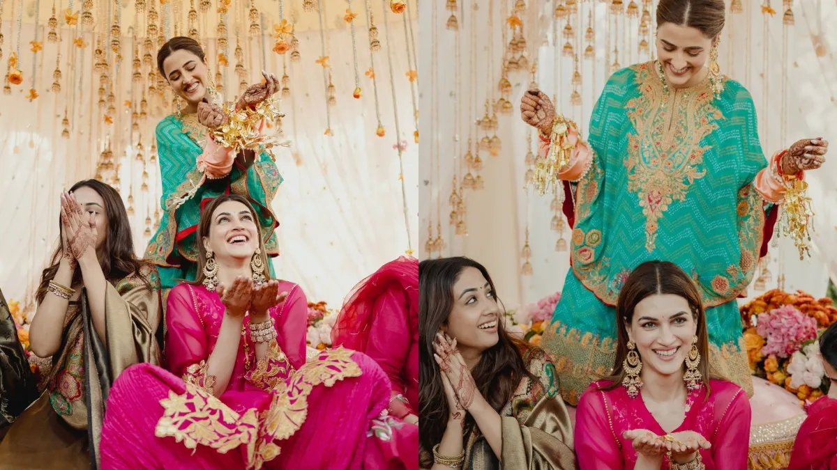Nupur Sanon’s Kaleera Moment With Sister Kriti Sanon Steals Hearts ...