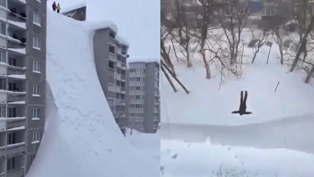‘Snow Apocalypse’ In Russia: Viral Videos Show Residents Leaping From ...