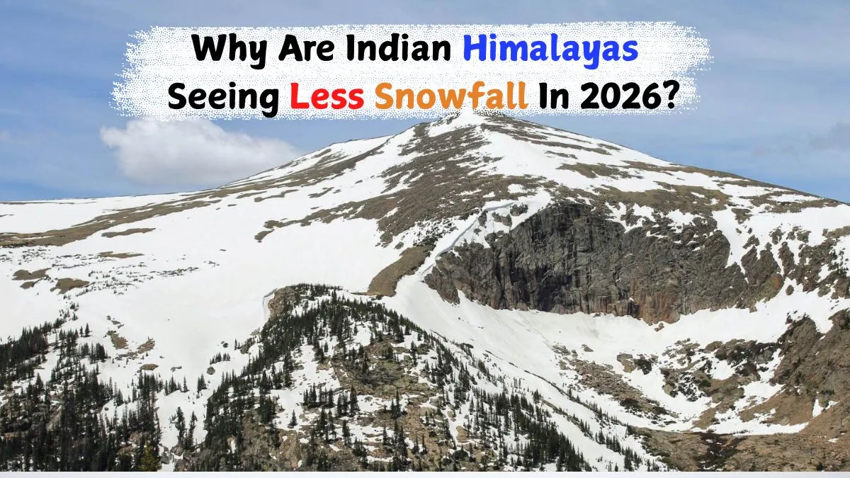 Why Are Indian Himalayas Seeing Very Little Snowfall In 2026? Causes ...