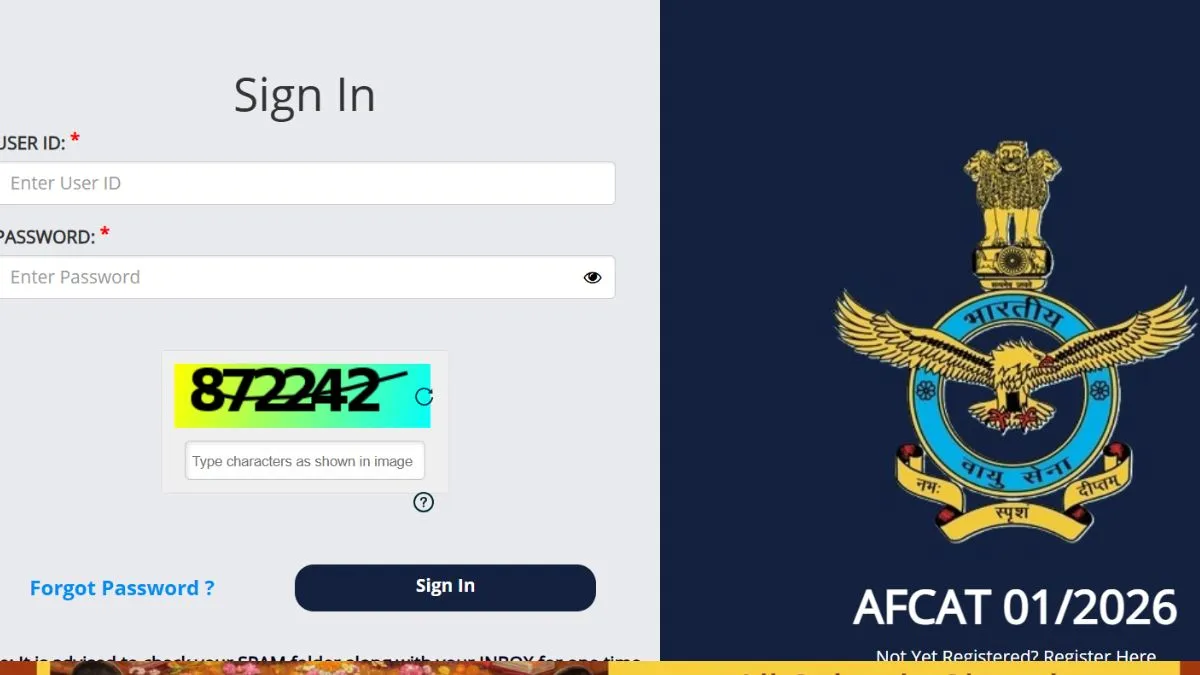 AFCAT 1 Admit Card 2026 OUT: Download Hall Ticket At afcat.cdac.in ...