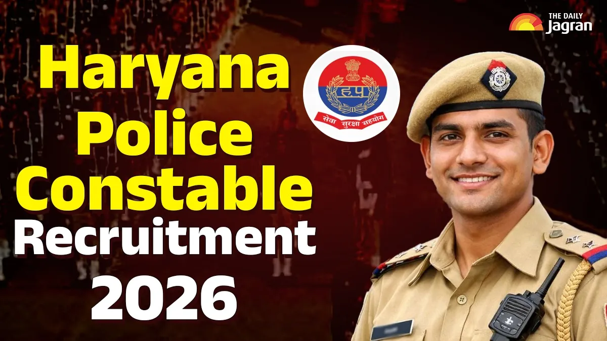 Haryana Police Constable Recruitment 2026: HSSC Announces Recruitment ...