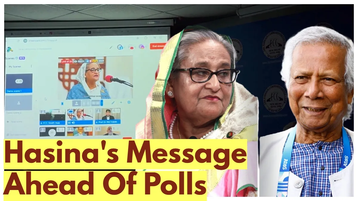 Ahead Of Bangladesh Polls 2026, Sheikh Hasina's Big Message For Fellow ...