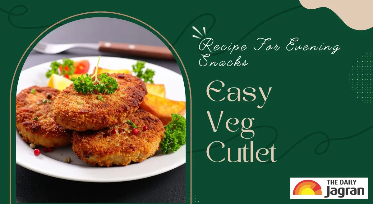 Easy Veg Cutlet Recipe: How To Make Quick And Crispy Vegetable Fritters ...