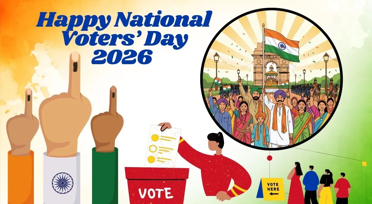 National Voters’ Day 2026: Wishes, Messages, Slogans, Posters And ...