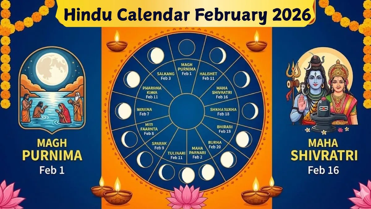 Hindu Calendar February 2026: Magh Purnima To Maha Shivratri, Check All ...