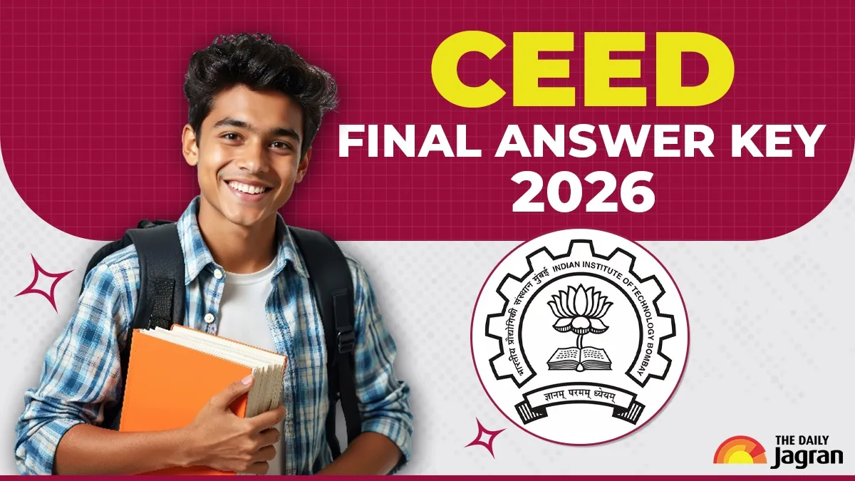 CEED Final Answer Key 2026: IIT Bombay To Release MDes Final Answer Key ...