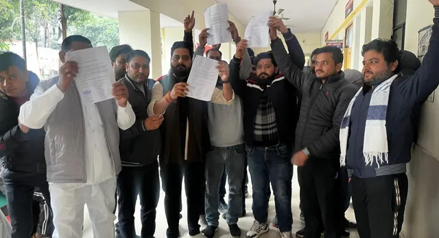 UGC 2026 Row: Savarna Samaj Protests New Rules At Modinagar Tehsil ...