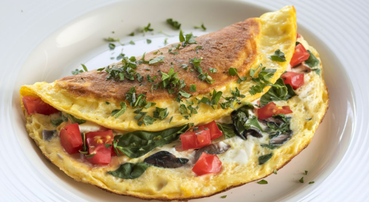 Easy And Healthy Stuffed Omelette Recipe For A Quick Breakfast