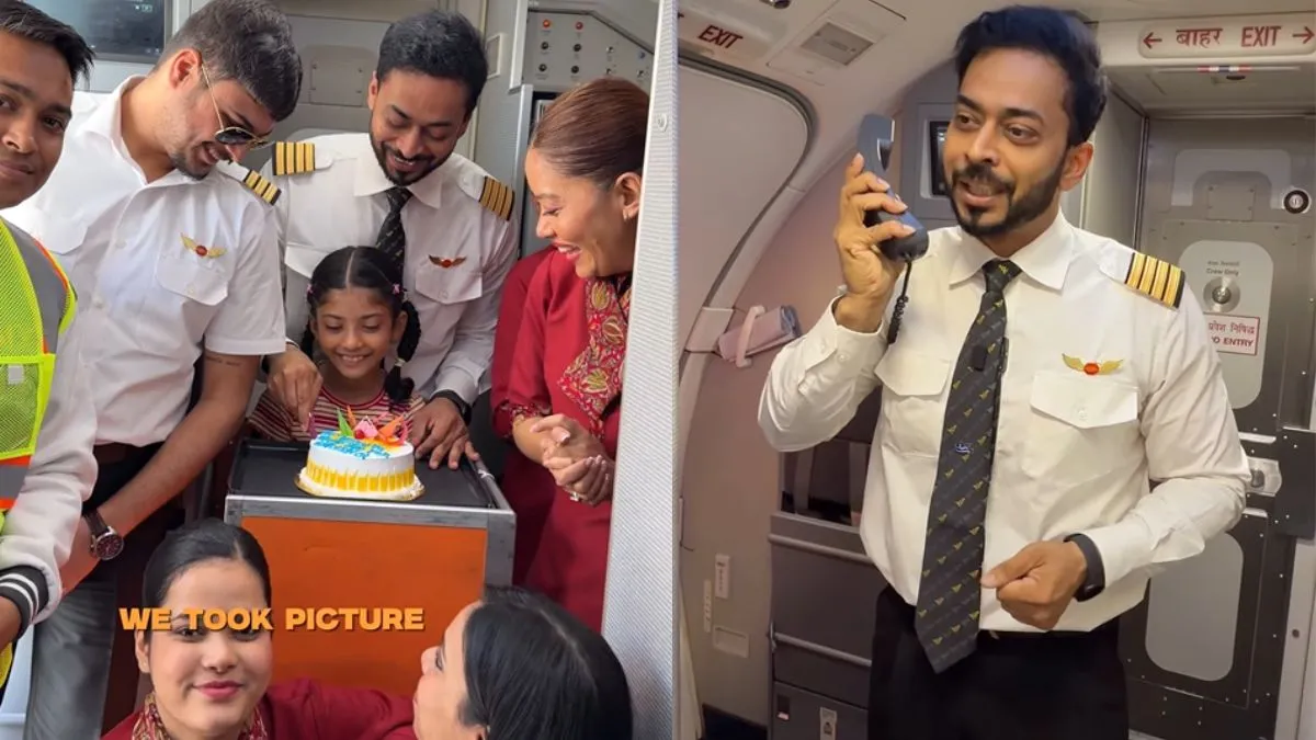 Air India Express Pilot’s Last Flight Turns Emotional As Daughter ...
