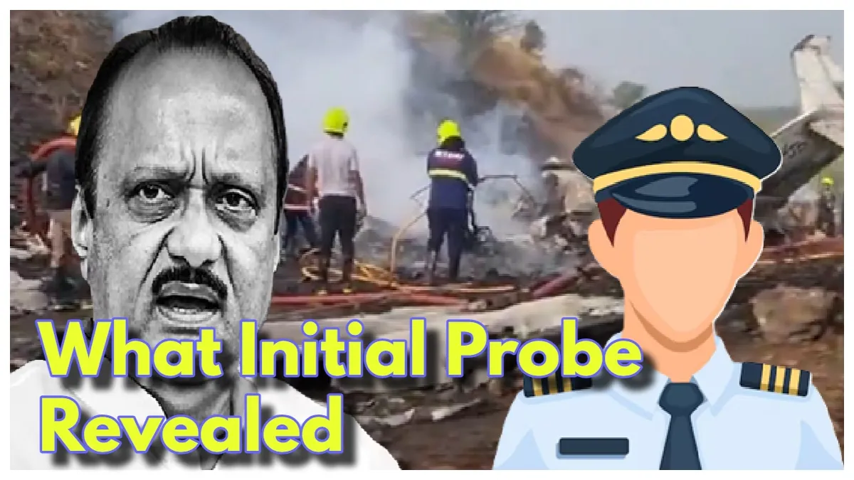 Ajit Pawar Death: Has NCP Leader's Plane Crashed Due To Pilot's ...