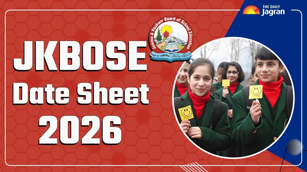 JKBOSE Date Sheet 2026: JKBOS To Announce Class 10, 12 Exam Schedule ...