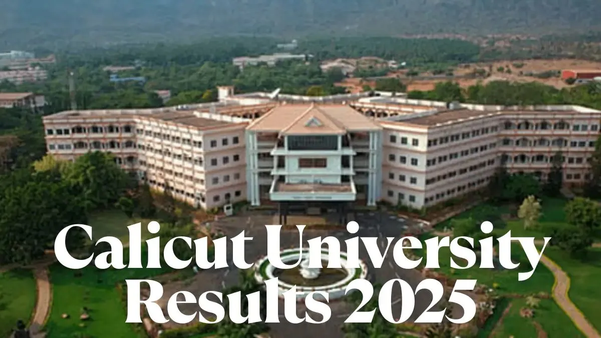 Calicut University Result 2025 Out: Download UOC November UG & PG ...