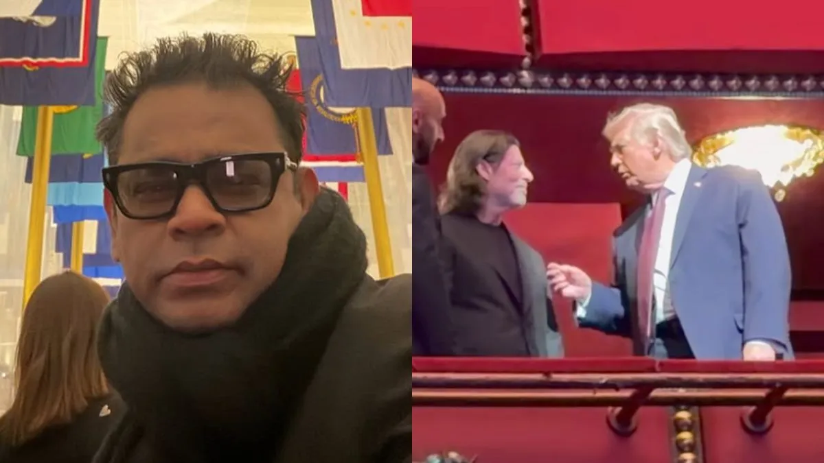 Donald Trump Pops Up In AR Rahman’s Reel From Melania Premiere In The ...