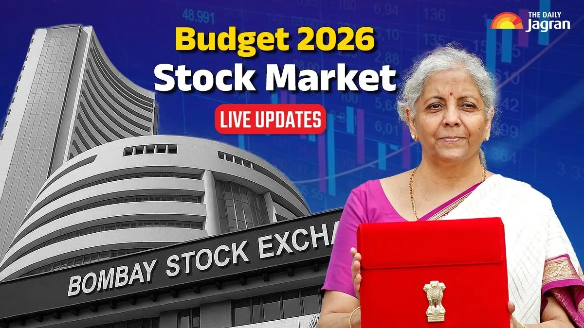 Stock Market Today LIVE Updates, Budget 2026 : BSE Sensex, NSE Nifty ...